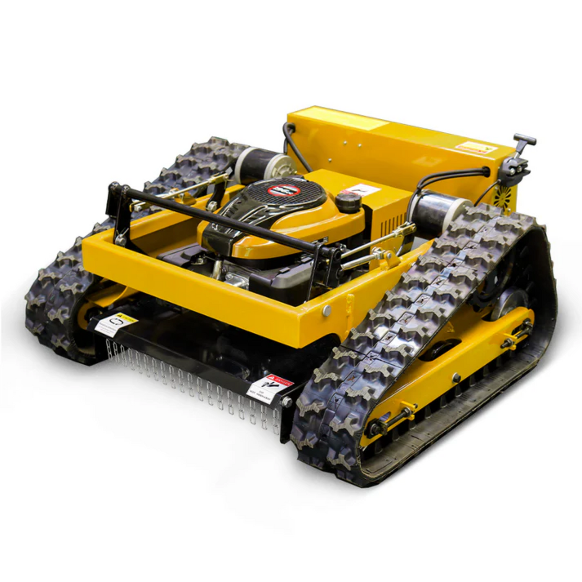 MS550J ,21" Simplified Remote Control Tracked Lawn Mower Cutting Heigh ...