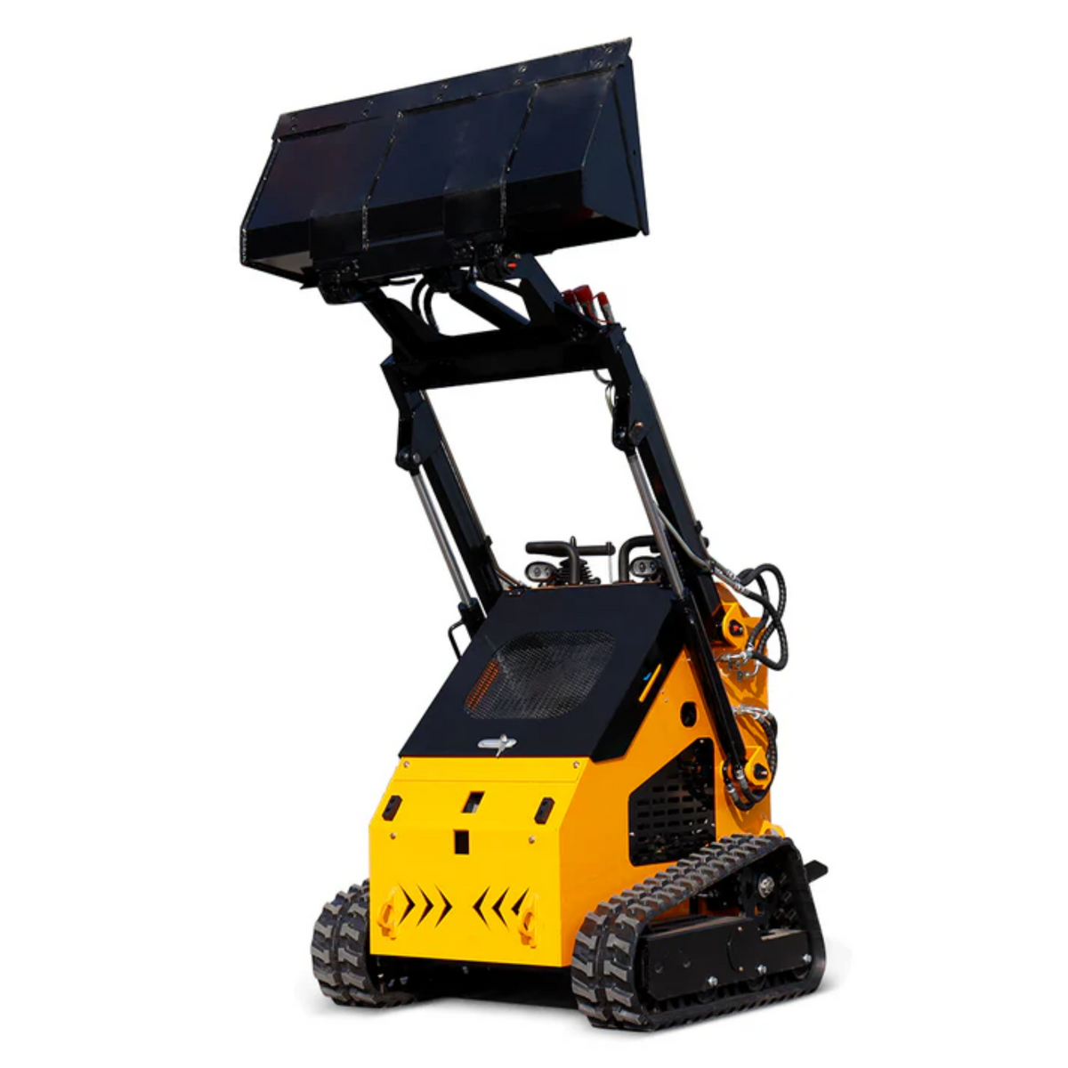 MS380T 22 HP, 890 Kg Mini Stand On Skid Steer Track Loader | MMS ...