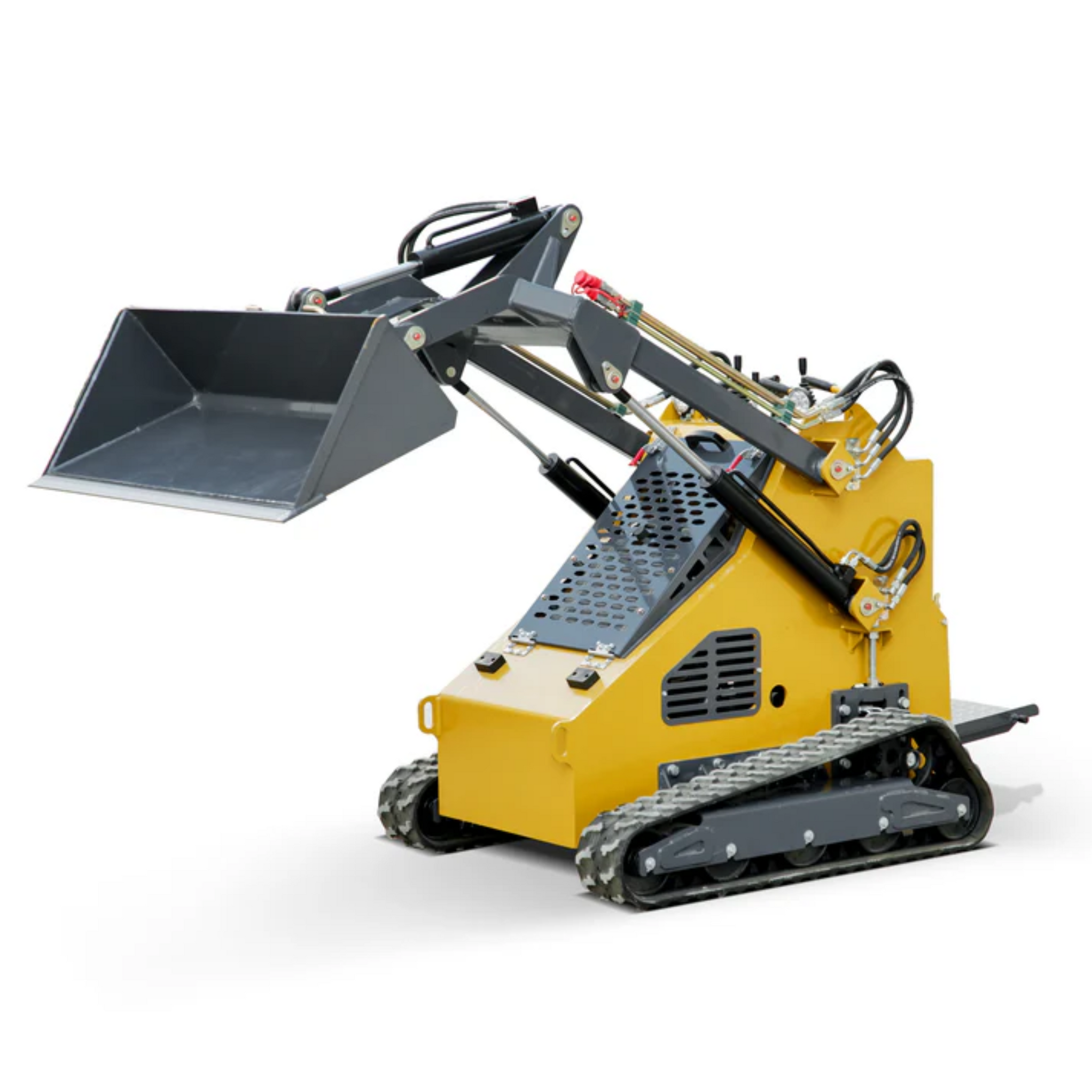 MS380 26 HP, 920 Kg Mini Stand On Skid Steer Track Loader | MMS ...