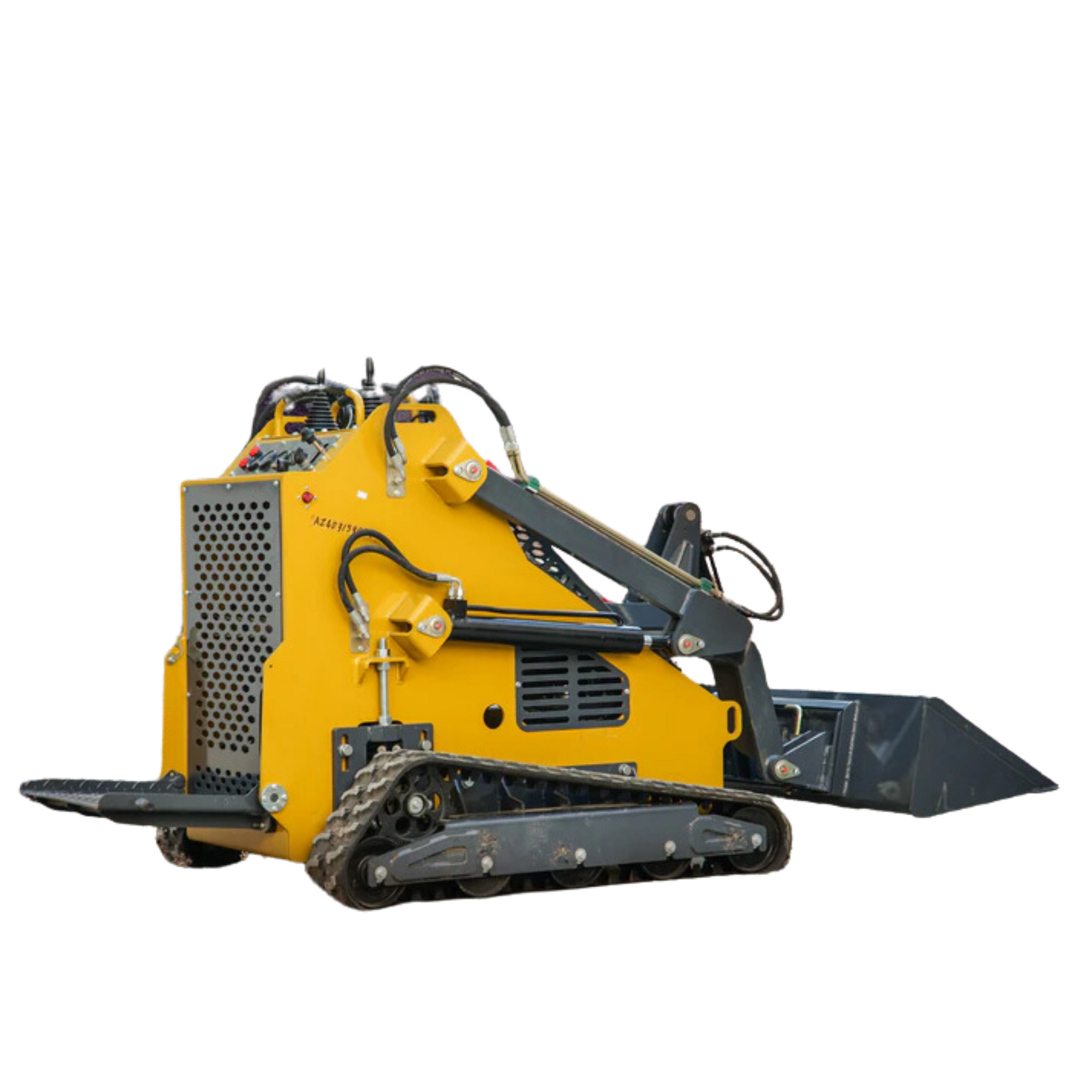 MS380 26 HP, 920 Kg Mini Stand On Skid Steer Track Loader | MMS ...