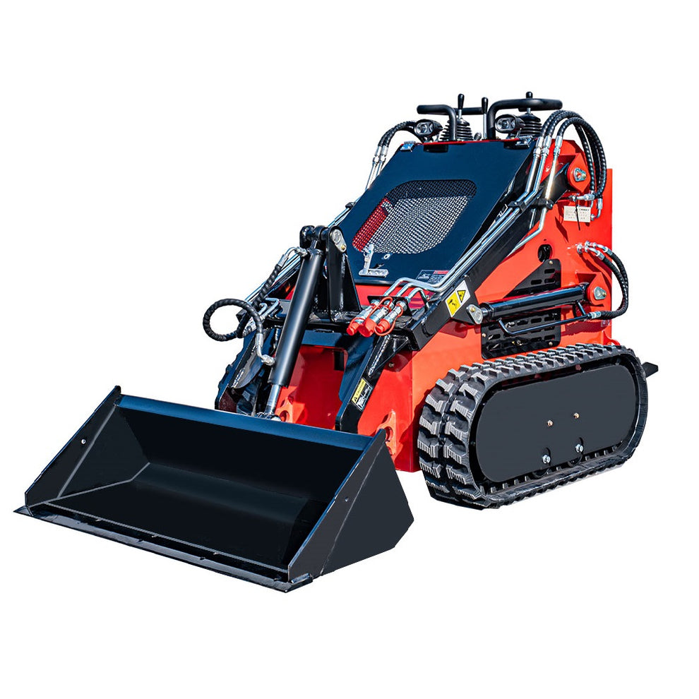 MS380 23 HP, 800 Kg Mini Stand On Skid Steer Track Loader | MMS ...
