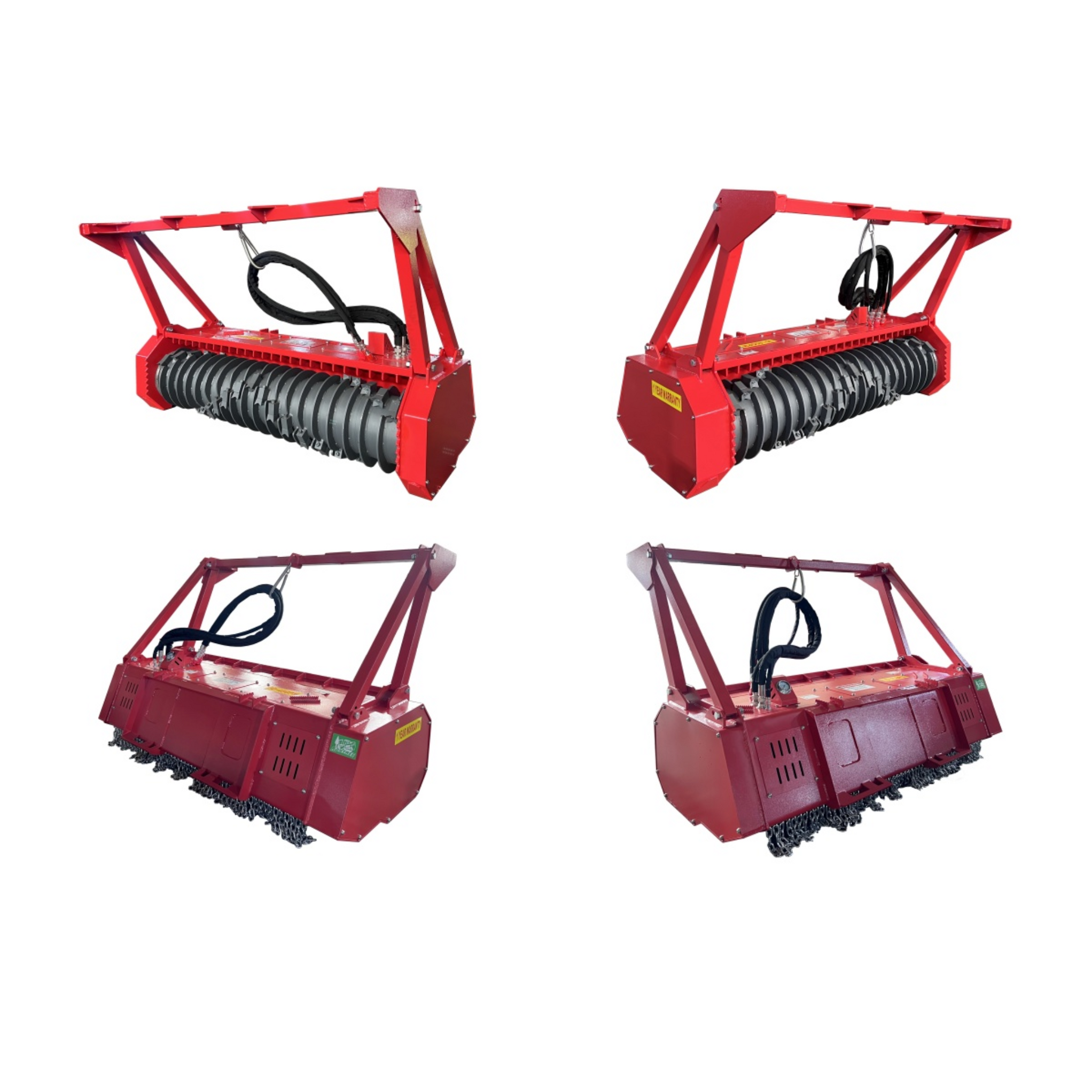 Raytree 72" Skid-Steer Drum Mulcher | Raytree — Bulldozer Attachments