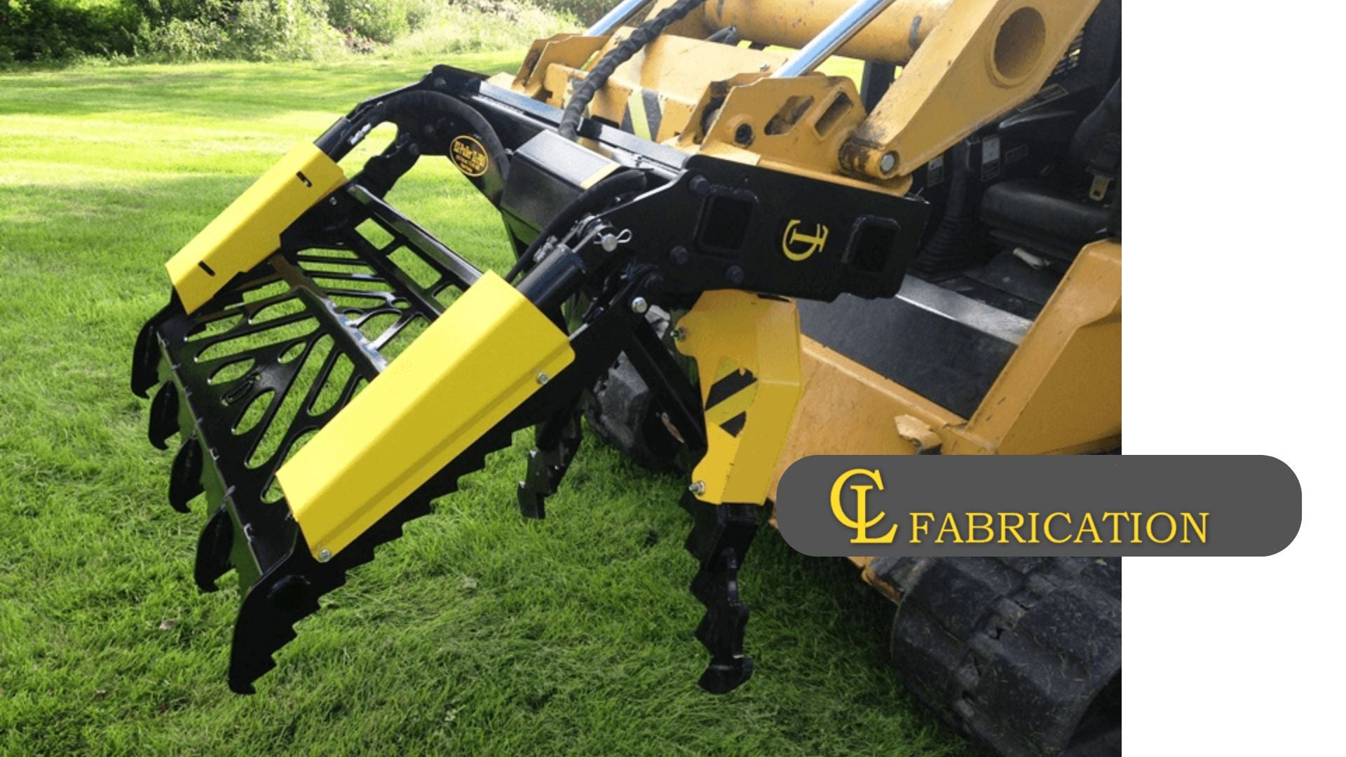 EZ PULLER GRAPPLE CAB GUARD FOR SKID STEER AND COMPACT TRACK LOADER Co ...