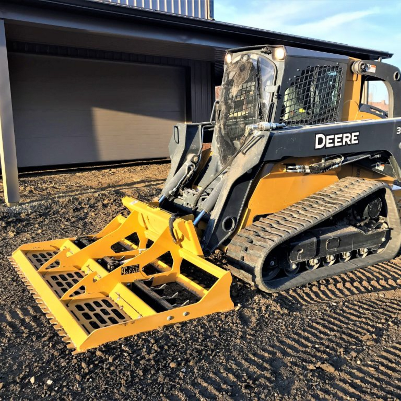 Land Leveler for Skid Steer and Compact Track Loader Avaiable in 60"/7 ...