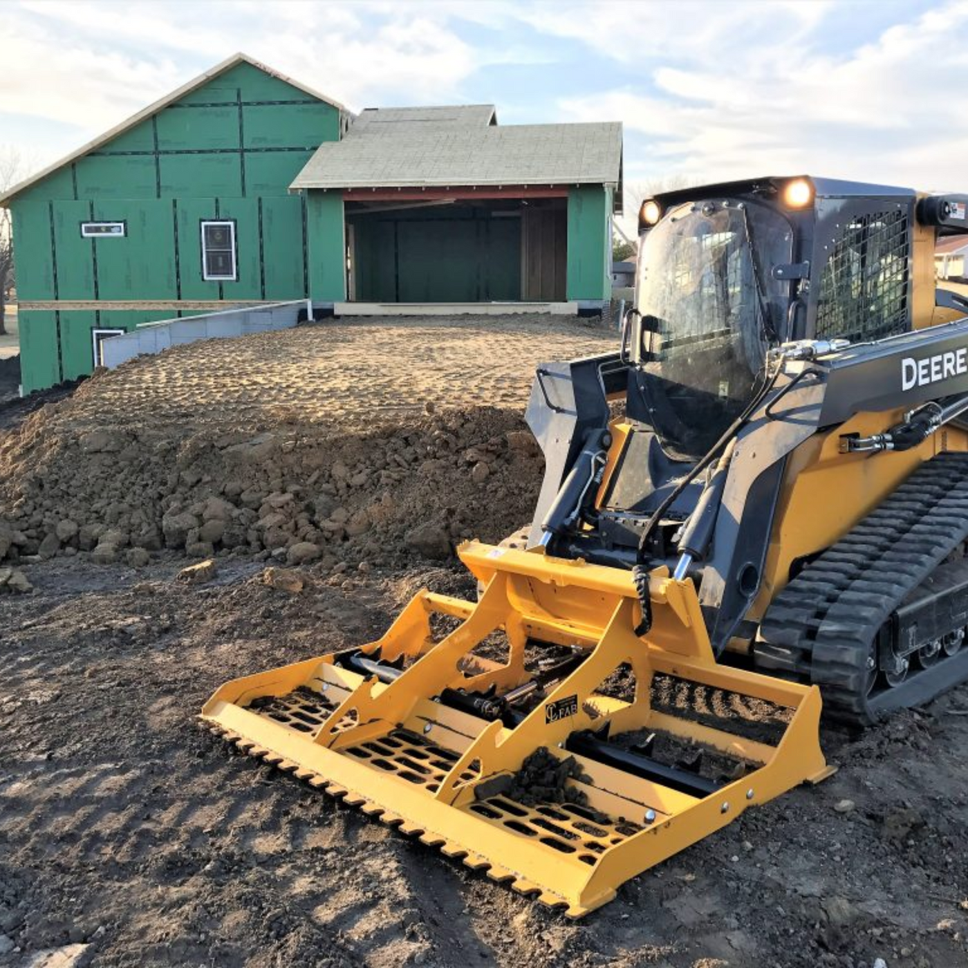 Land Leveler for Skid Steer and Compact Track Loader Avaiable in 60"/7 ...