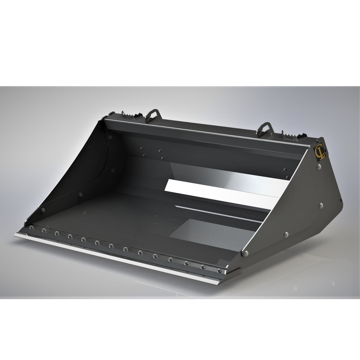 Solid Buckets for Skid Steers and Compact Track Loaders. Tooth Edge or ...