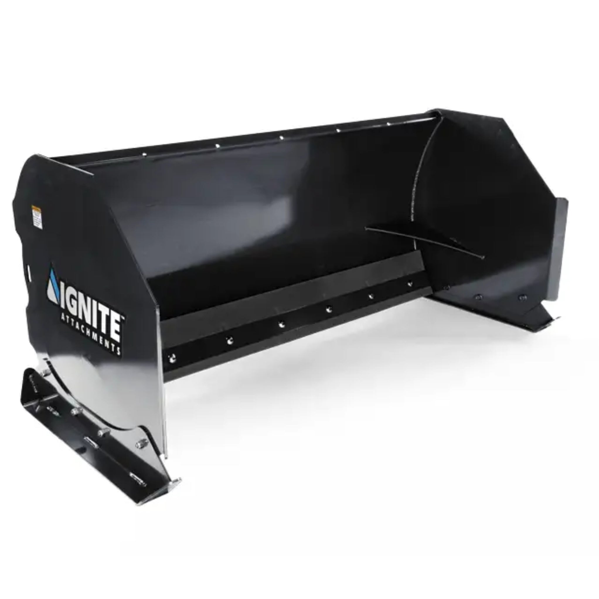 7 Foot Snow Pusher | Ignite Attachments — Bulldozer Attachments