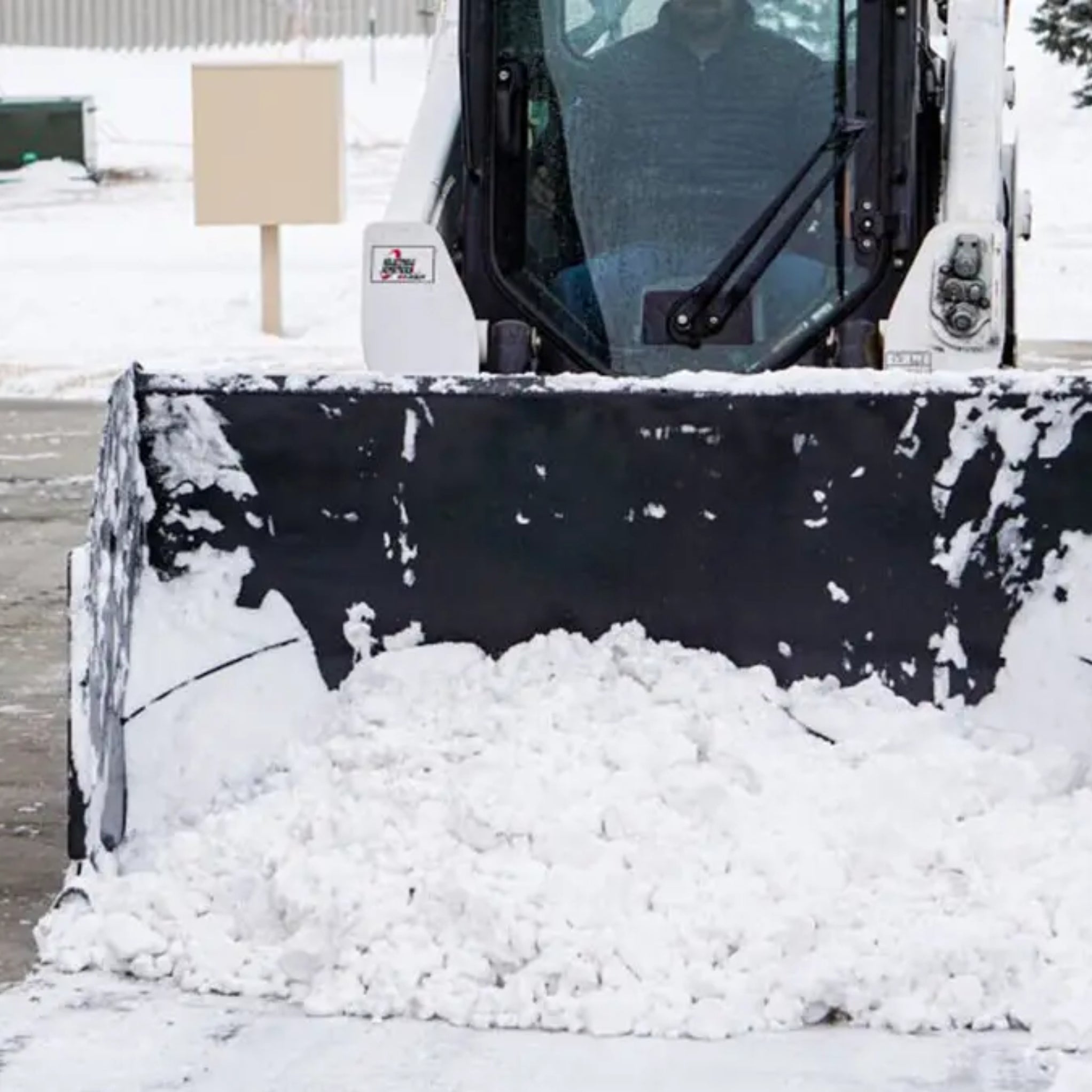7 Foot Snow Pusher | Ignite Attachments — Bulldozer Attachments