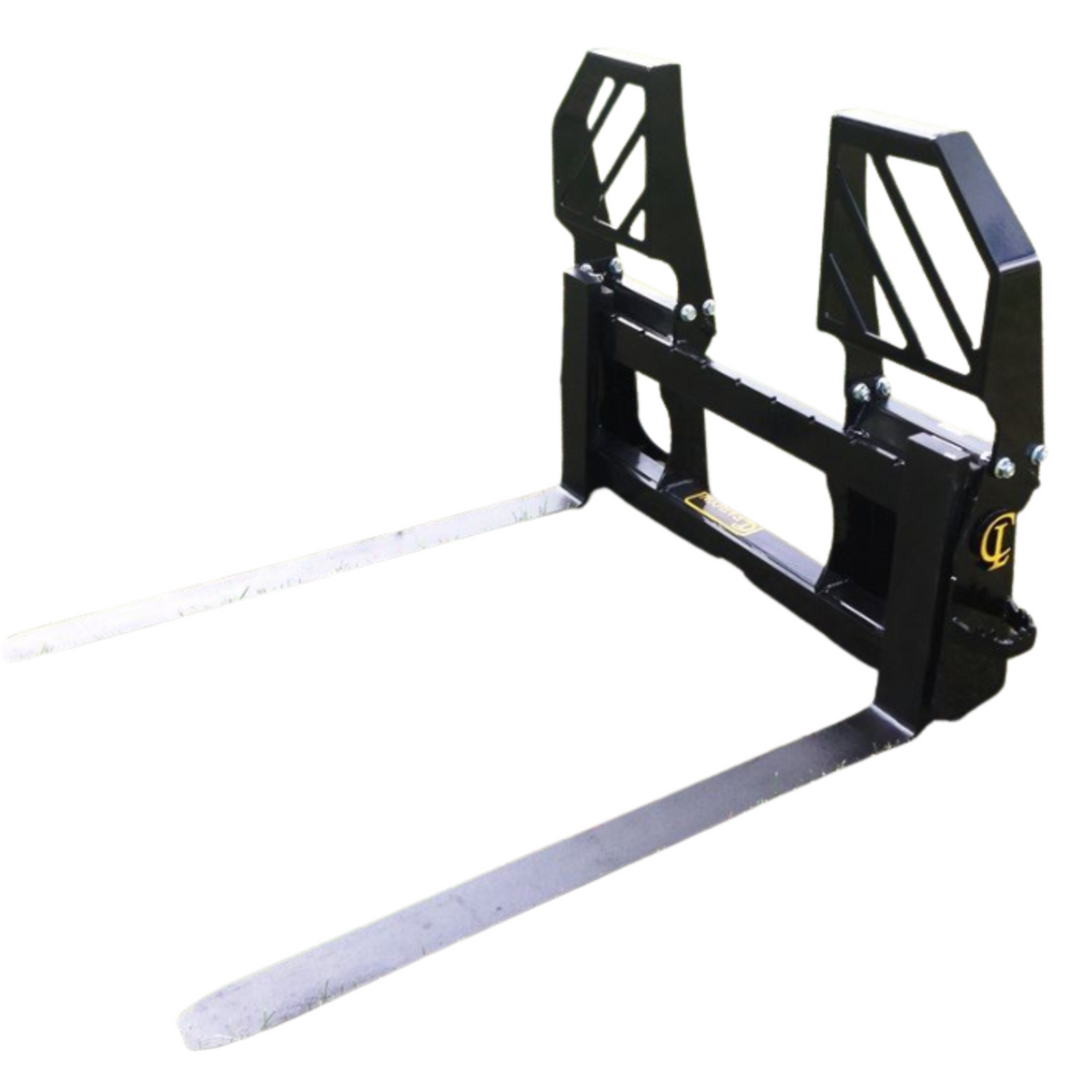 EZ-PALLET FORKS For Skid Steer and Tractor Loaders. Patented Single Pi ...