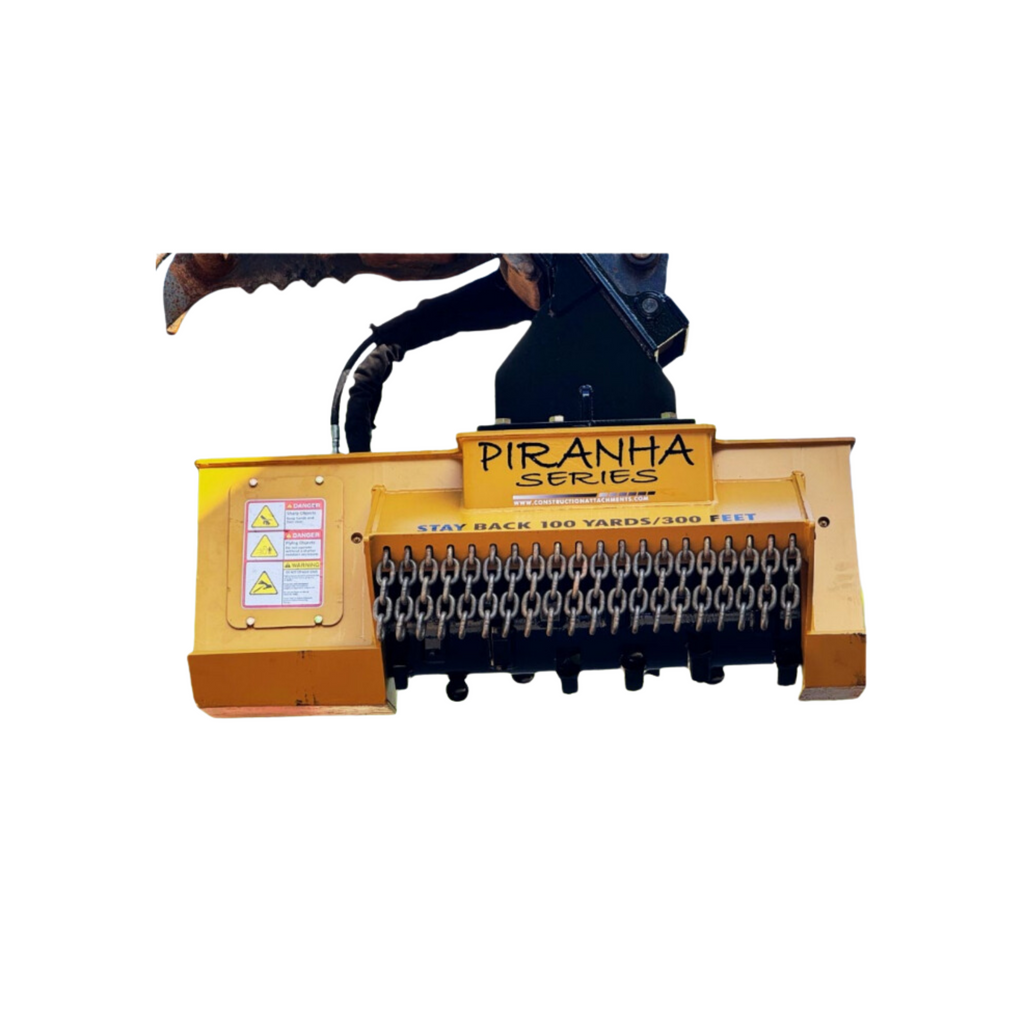 Mini Excavator - Mulchers — Bulldozer Attachments